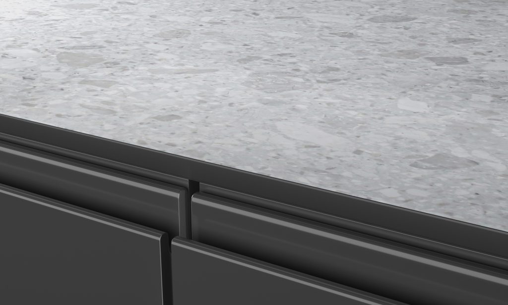 5595 / Scala Grey / Suede / Kitchen Surfaces – Stratus